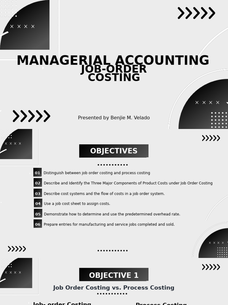Job Order Costing | PDF | Cost Of Goods Sold | Inventory