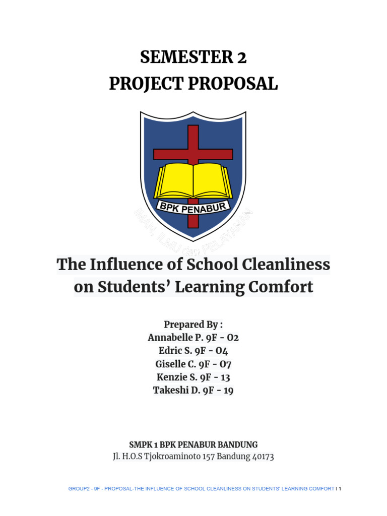 Proposal - Proyek Semester 2 | PDF | Learning | Behavioural Sciences