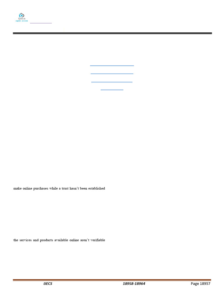 ijecsadmin,+Journal+manager,+41+ijecs | PDF | Reputation | E Commerce