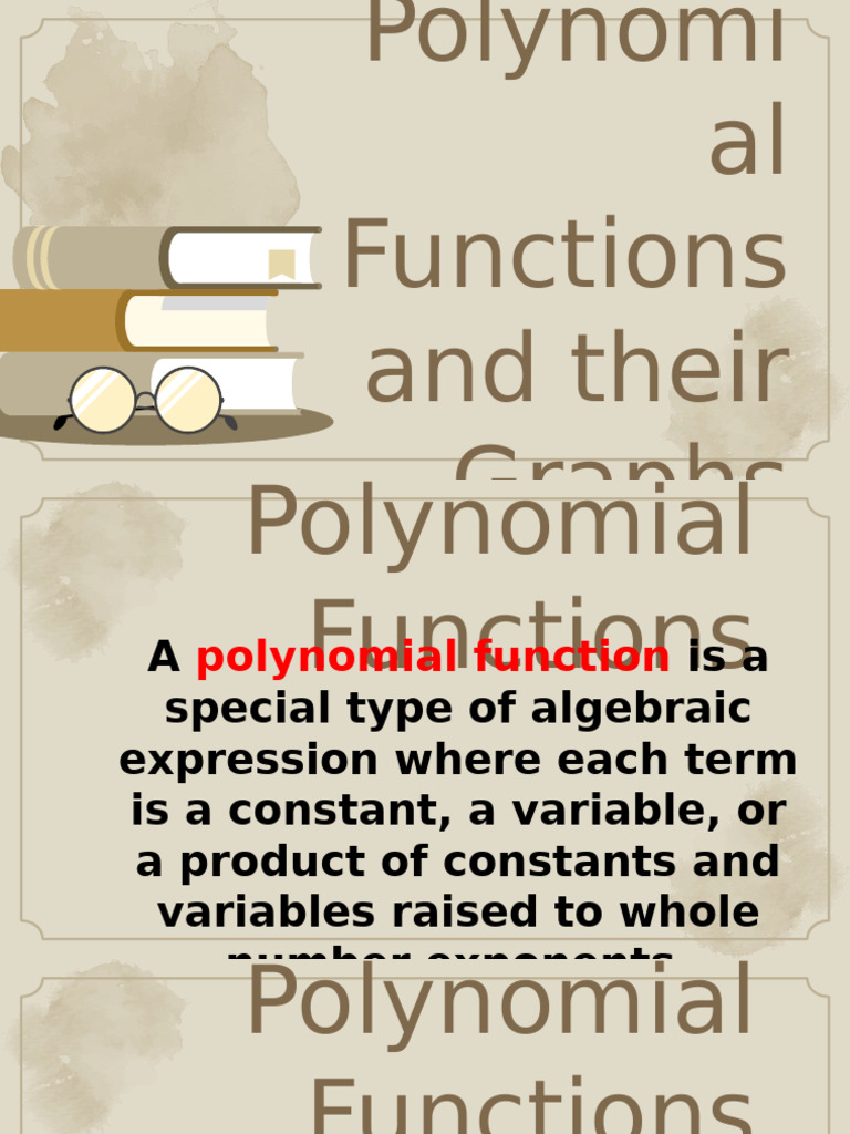 Polynomial Functions, Symmetry and End Behavior | PDF | Polynomial | Function (Mathematics)