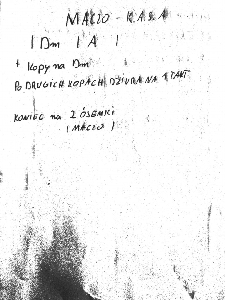 Maczo-Kasa-Macho-K A S A | PDF