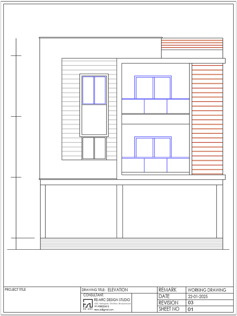 Elevation Drawing by Re-Arc | PDF