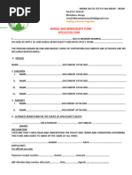 Membership Form for Jamii SACCO | PDF