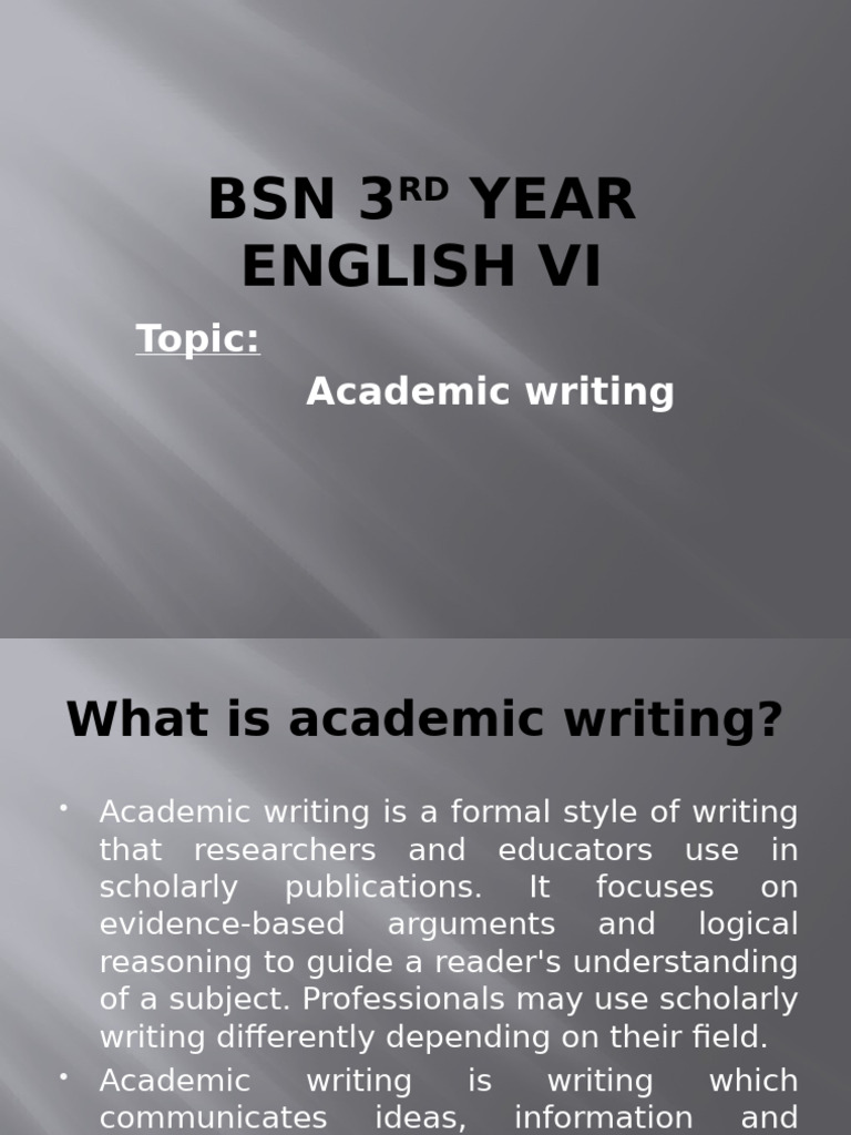 1 - Academic Writing-2 | PDF | Thesis | Essays