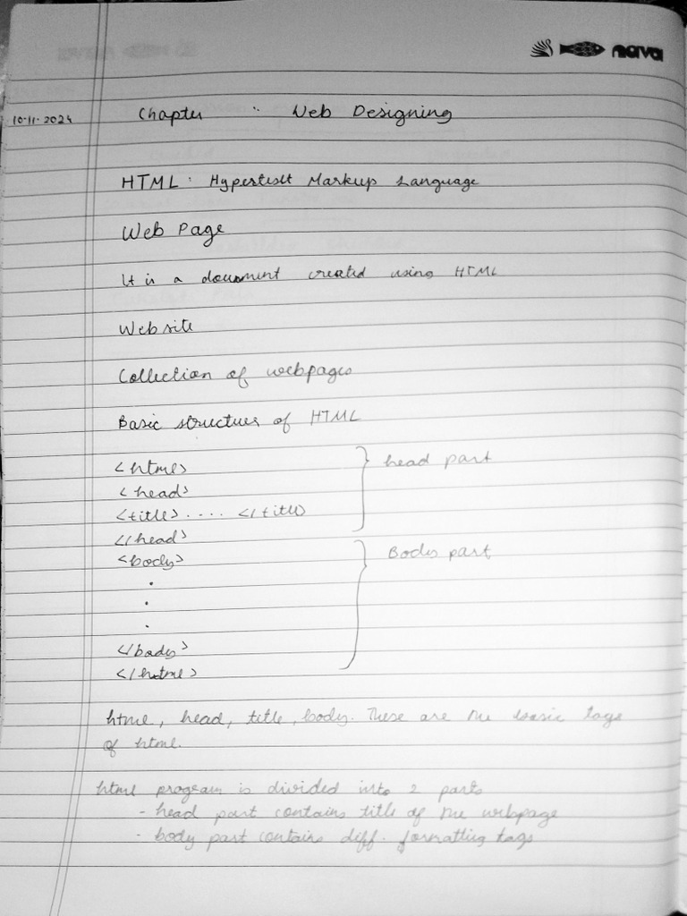 Web Designing Notes | PDF