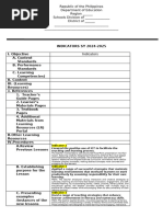 PMES Indicators | PDF | Learning | Educational Technology