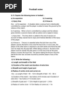 Football Referee Exam Insights | PDF | Association Football | Team Sports