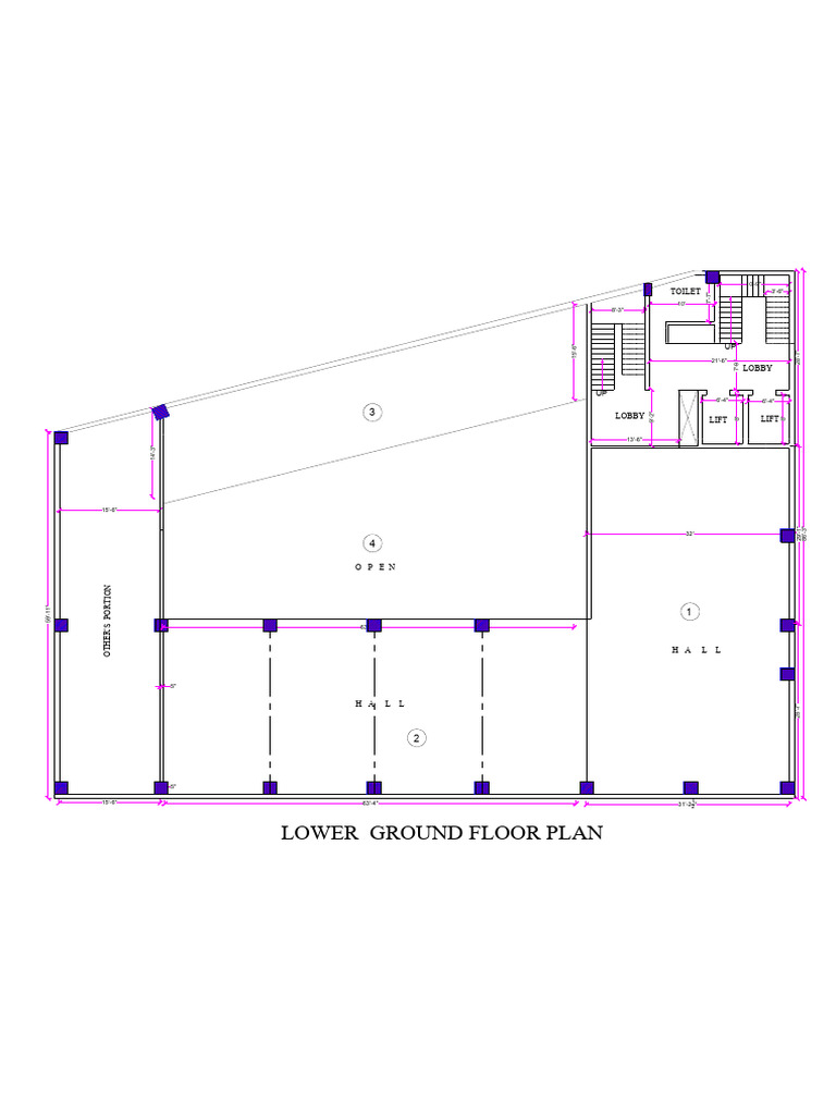 Lower Ground Floor Plan Overview | PDF