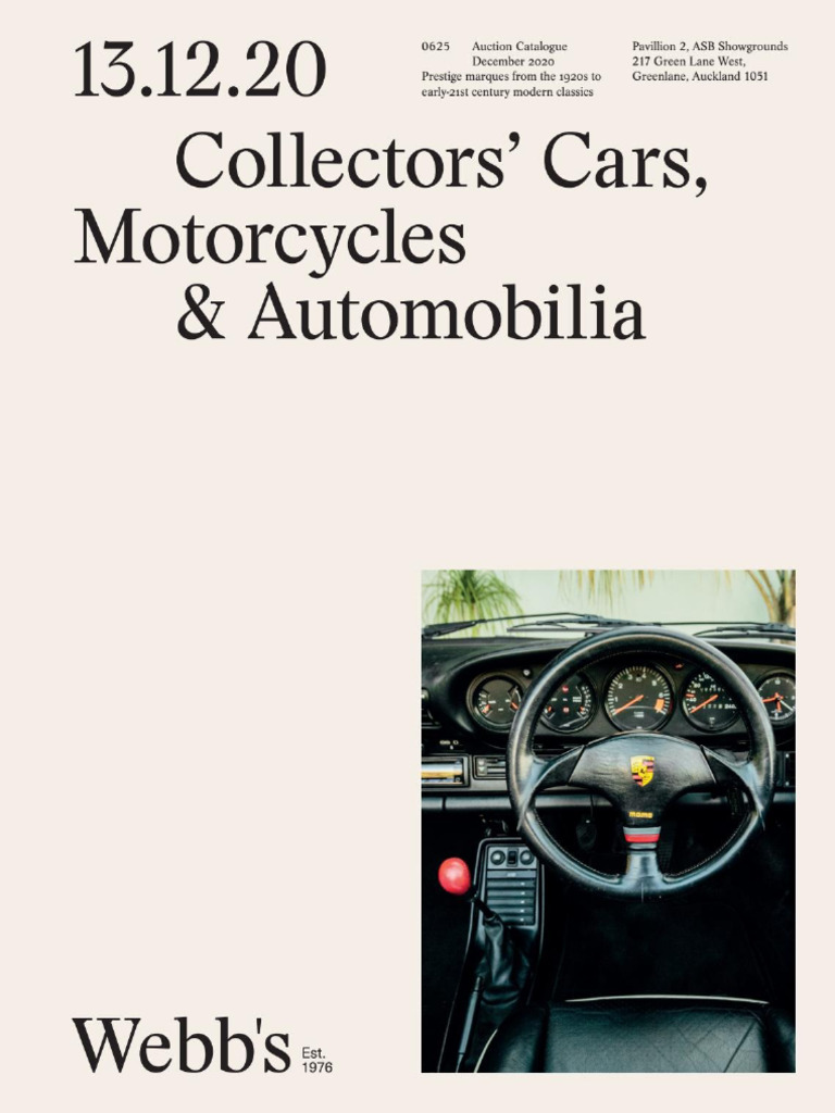 Collectors Cars Motorcycles Automobilia 13 December | PDF