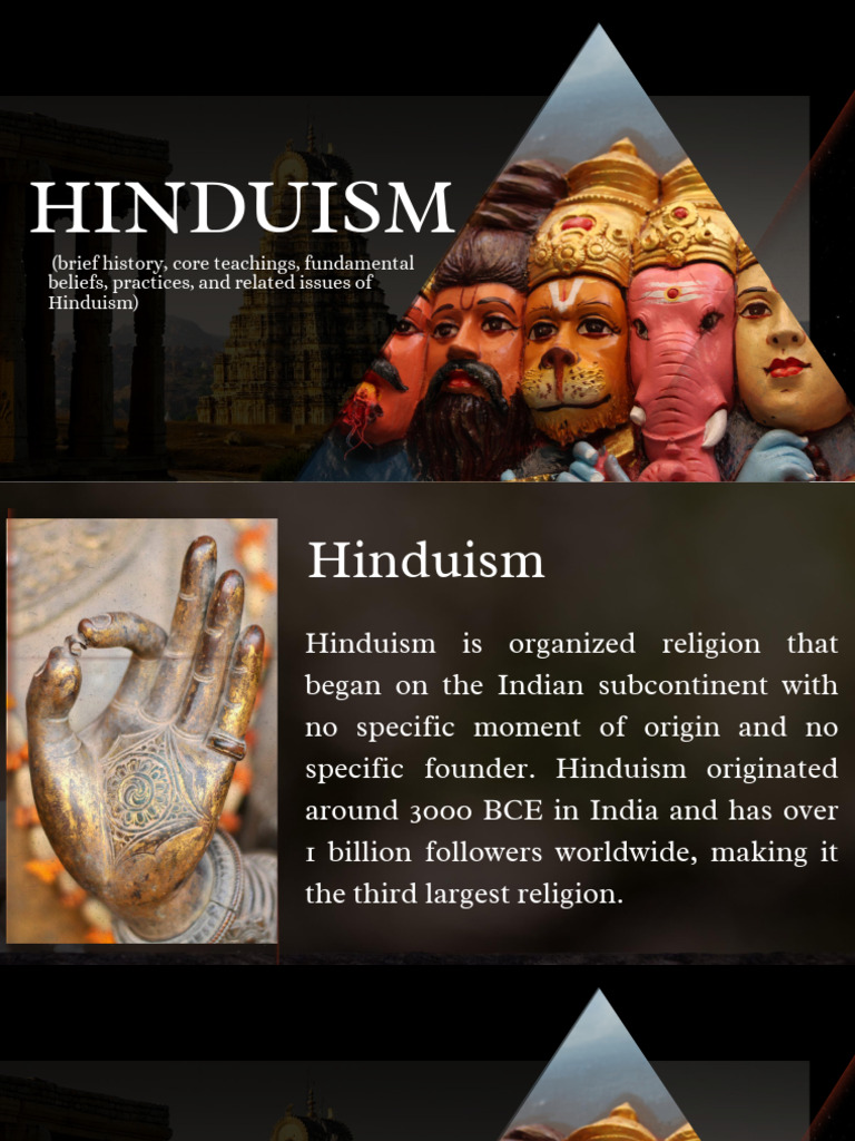 Overview of Hinduism: Beliefs & Practices | PDF | Vedas | Devi
