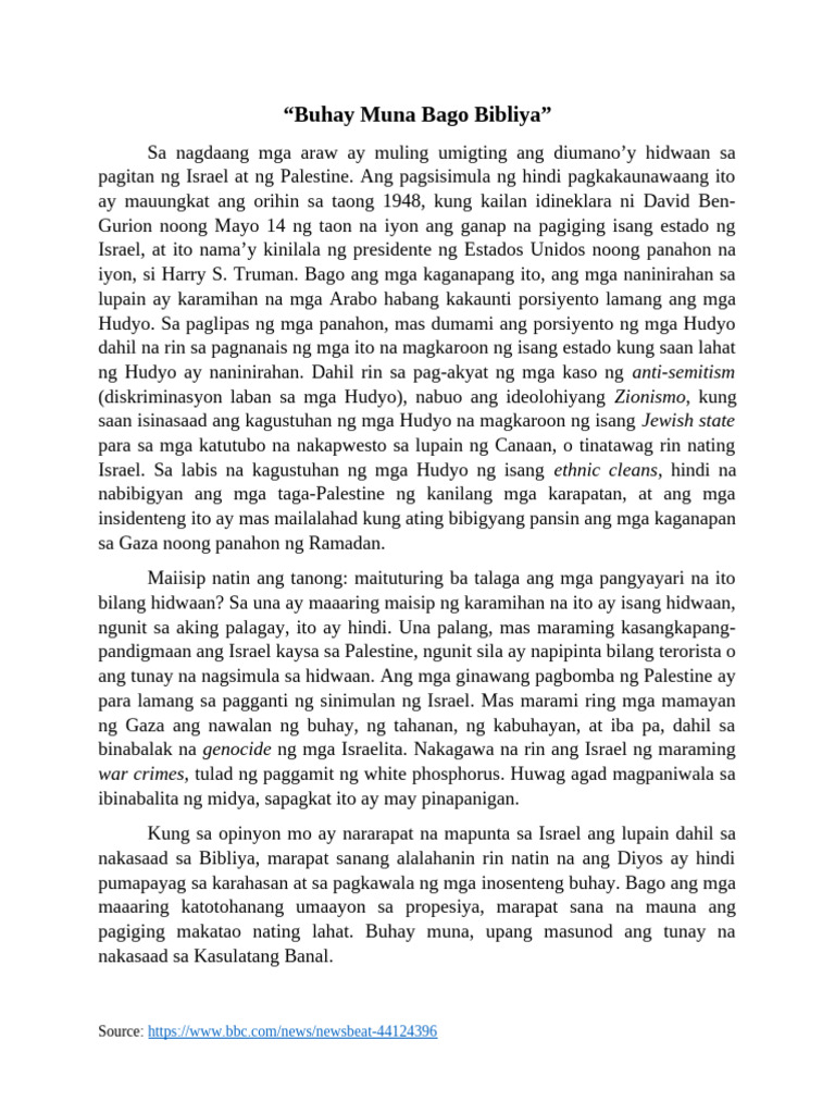 Tekstong Persweysib | PDF