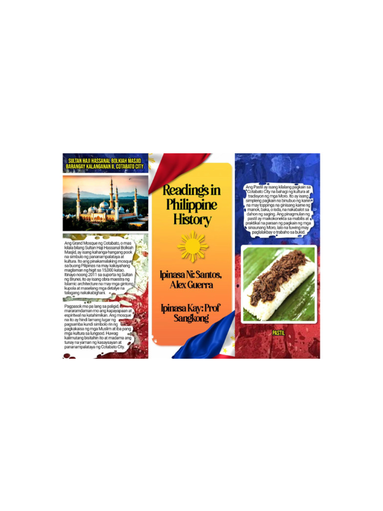 RiPH Finals Brochure Performance Task | PDF