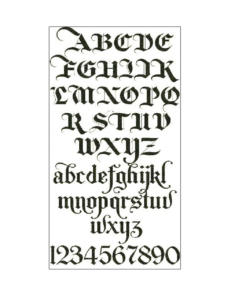 Anga Font 4 | PDF
