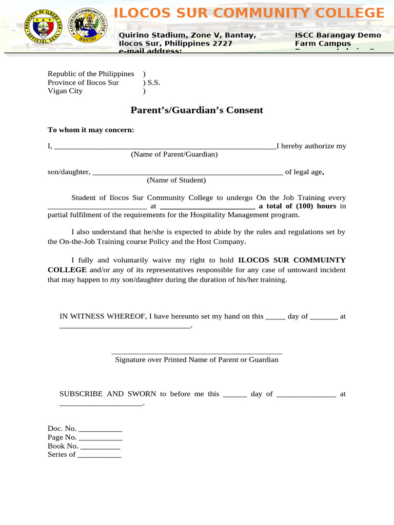 Written Consent | PDF