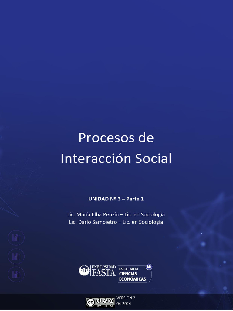 Procesos de Interacción Social - 104036 | PDF | Sociología | Sociedad