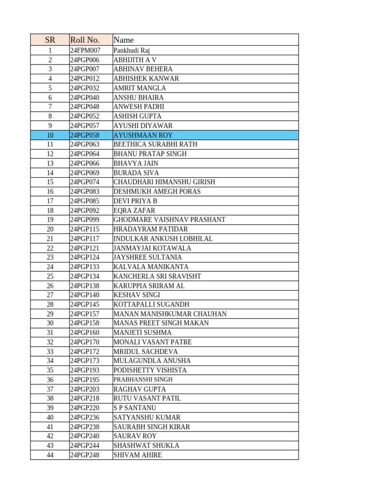 Sec B Marks Student Sheet | PDF