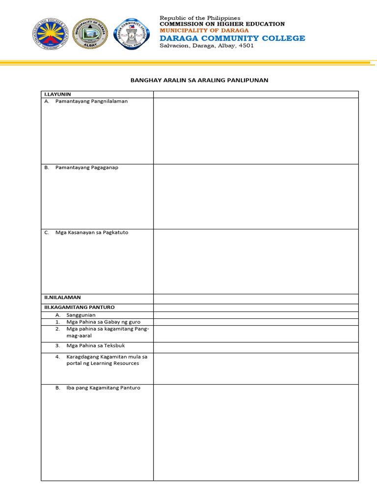 Lesson Plan in AP | PDF