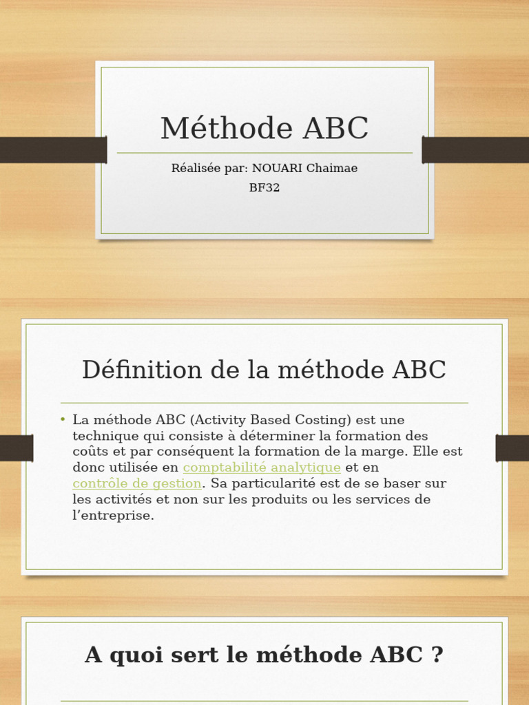 Methode-ABC Compress 250125 003948 | PDF | Économie | Économie d'entreprise