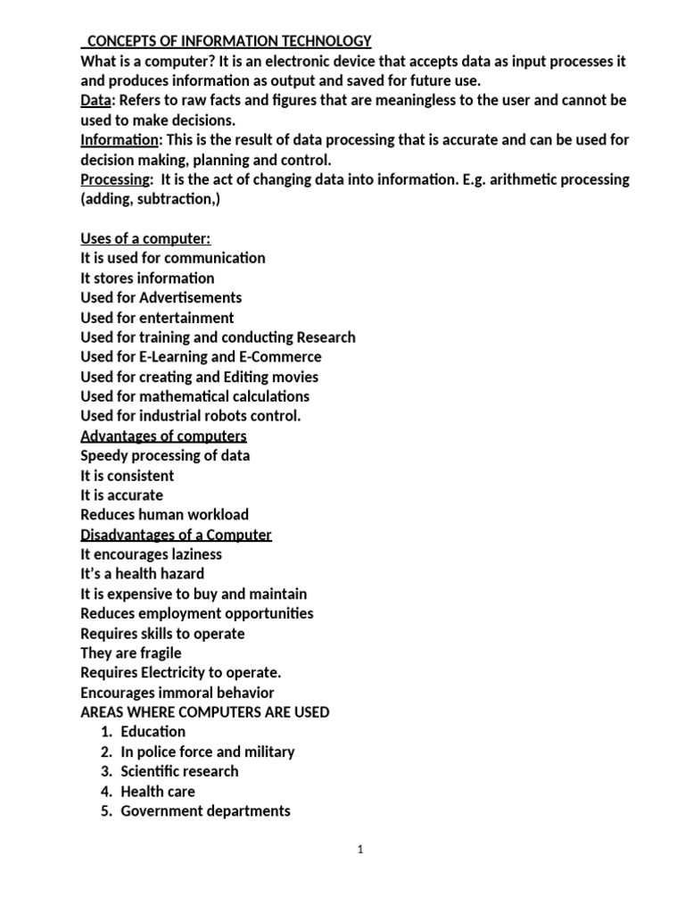 Introduction To Computer | PDF | Integrated Circuit | Booting