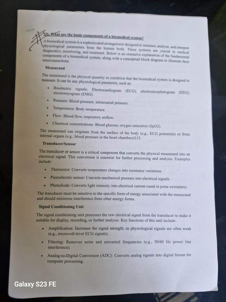 Biomedical Note | PDF