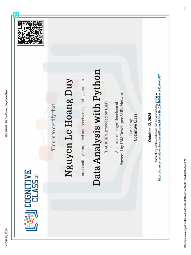 Data Analysis With Python | PDF