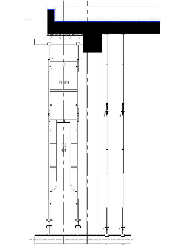 LMR Ga (r6) LMR CBP (r4) Roof Ga (r3) - Scaffolding Added-Model | PDF
