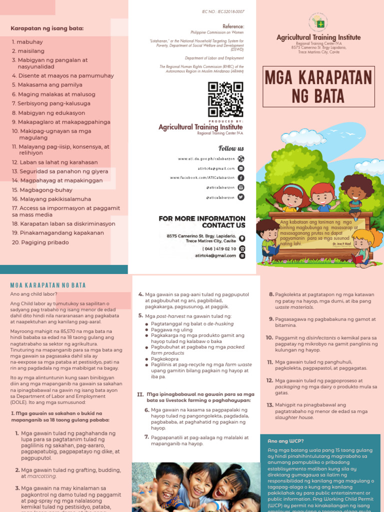 Mga Karapatan NG Bata | PDF