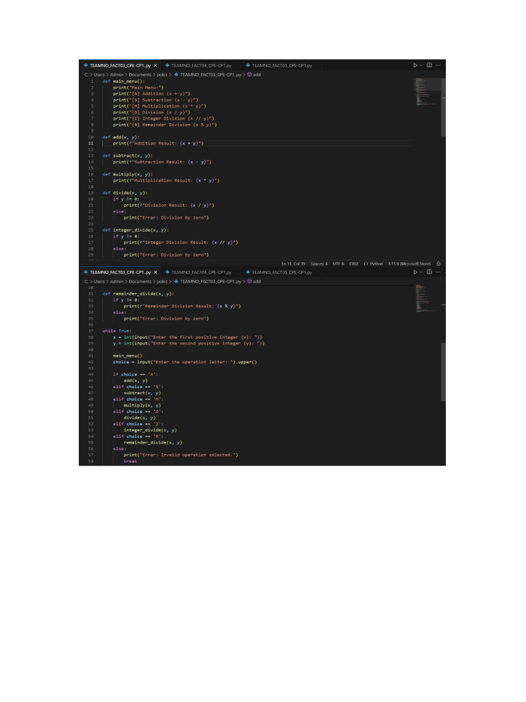 Teamno14 Fact03 Cpe-Cp1 | PDF