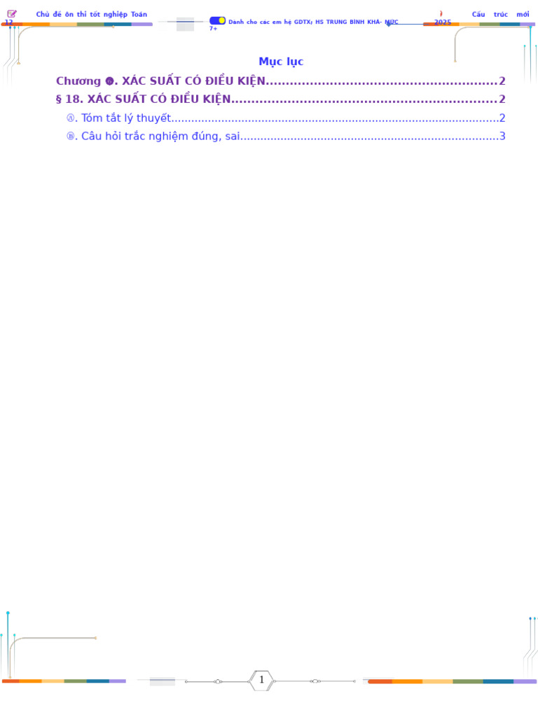 CD16-XAC SUAT CO DIEU KIEN | PDF