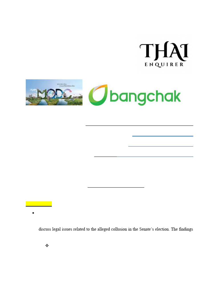 Thai Enquirer News Summary March 3 2025 | PDF | Cost Of Living | Thailand