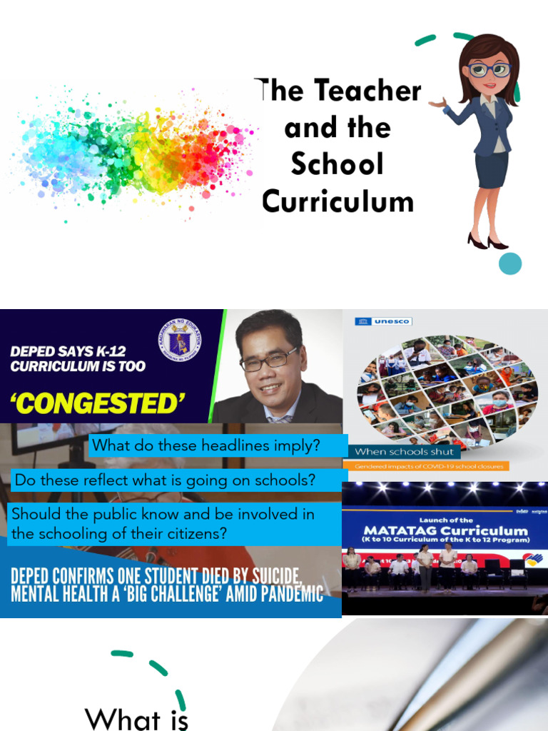ppt1 Curr-Definition | PDF | Curriculum | Teachers