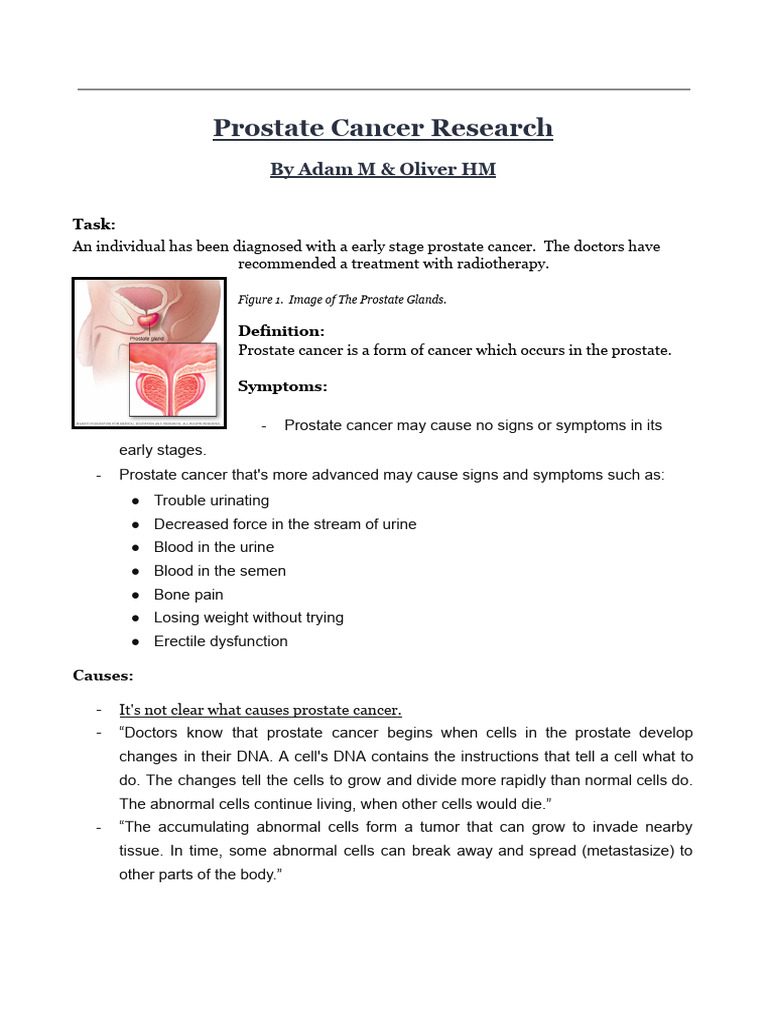 A + O Prostate Cancer RESEARCH | PDF | Prostate Cancer | Cancer