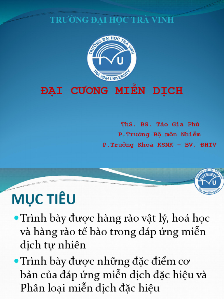 Đai cương miễn dịch | PDF