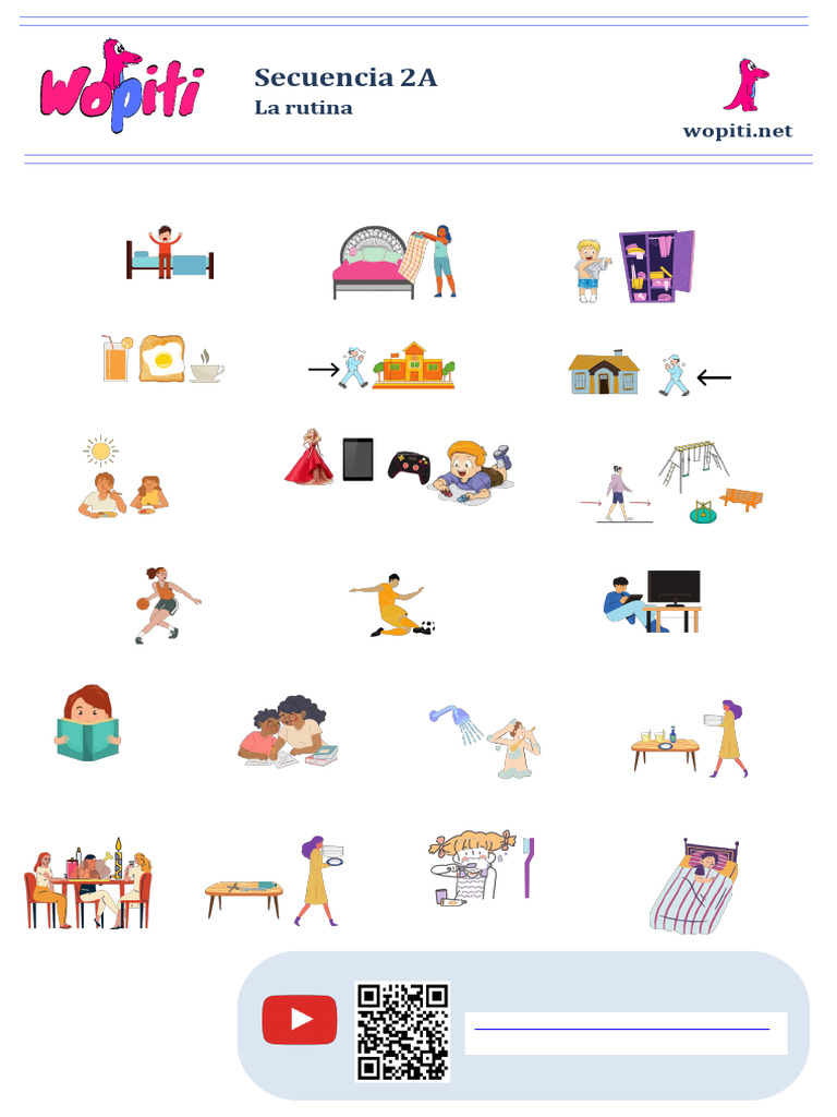 Rutina Diaria para Niños | PDF