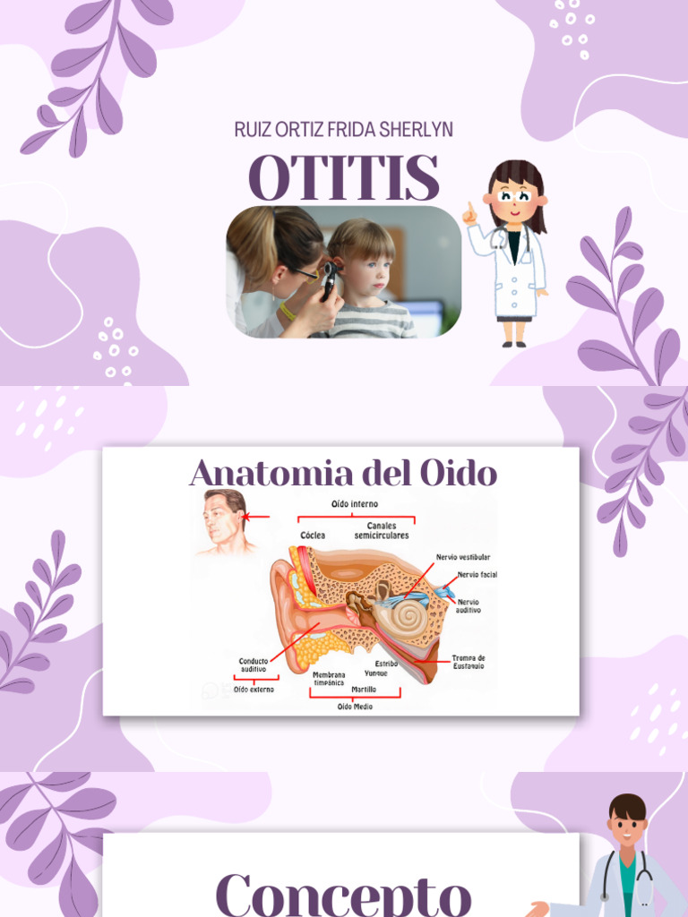 Otitis | PDF | Oído | Enfermedades y trastornos
