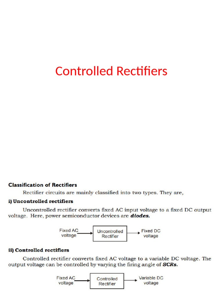 Power Electronics Unit 3 1740922277055 | PDF