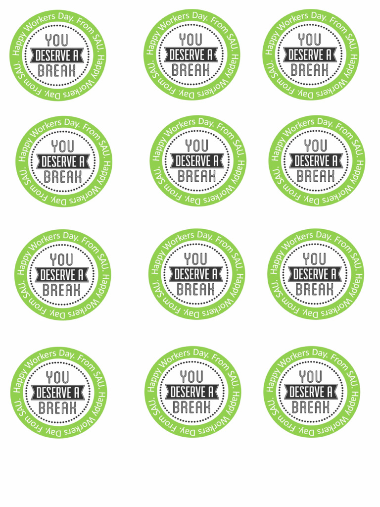 Take a break circle final | PDF