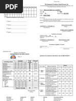 SF9 - Report-Card 2024-2025 | PDF