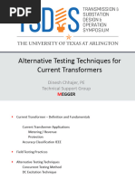 Current Transformer Testing Procedures | PDF | Transformer | Electrical ...
