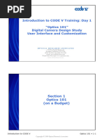 CODE V User's Guide Overview | PDF | Optics | Refraction