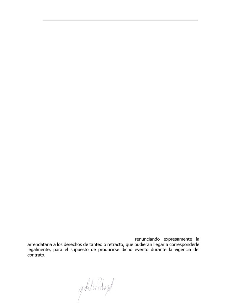 Contrato Alquiler Hab 2 Agora 1 | PDF