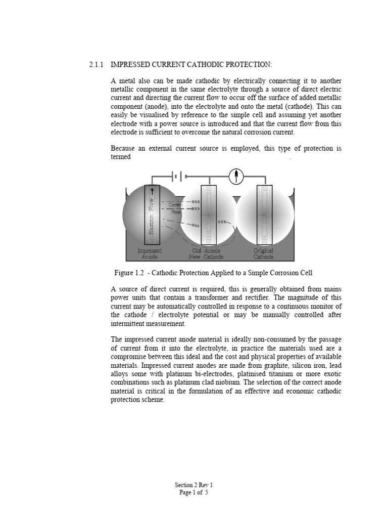 05 - ICCP Manual Rev.1 - General Descriptions | PDF | Anode | Cathode