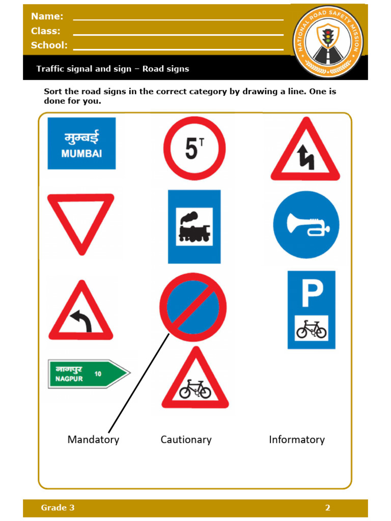 2890221-Traffic Signal and Signs | PDF