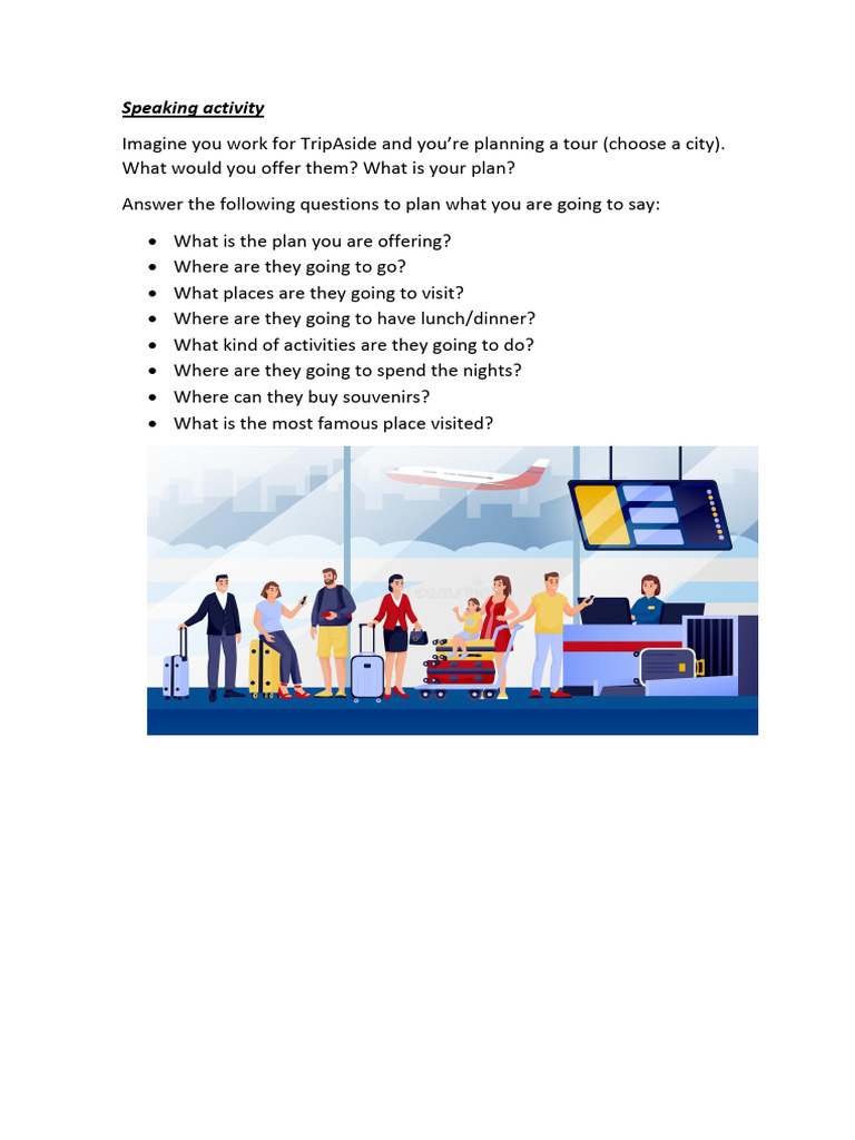 Speaking Activity | PDF