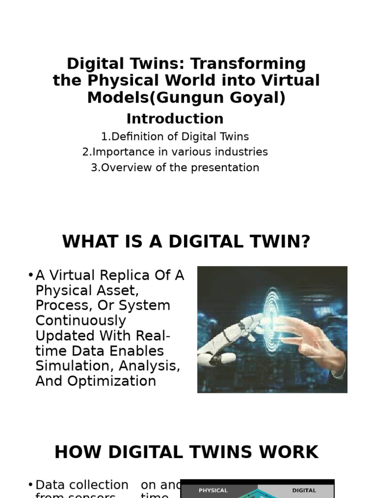 DIGITAL Twins | PDF