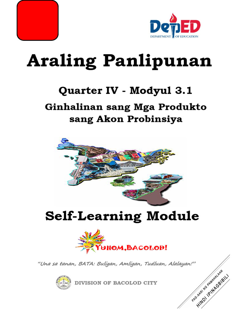 Araling Panlipunan: Self-Learning Module | PDF