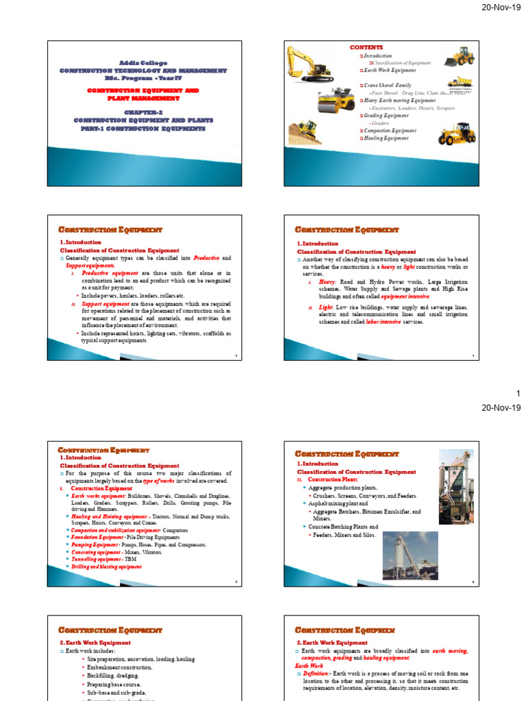 Chapter-2 Part-1 | PDF | Loader (Equipment) | Crane (Machine)