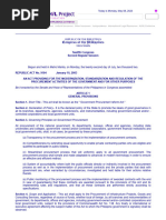 Ra 12009 | PDF