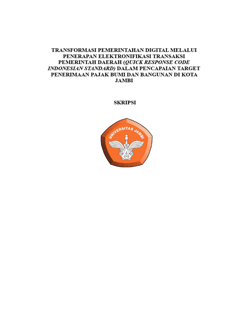 Quick Response Code Indonesian Standard) | PDF