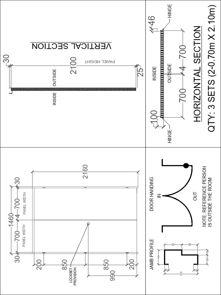 Door Panel Specifications and Dimensions | PDF | Door | Components